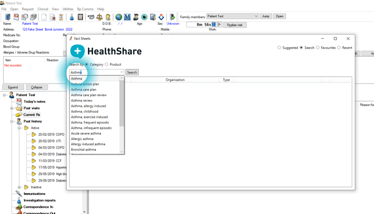 How to Guide: FactSheets by HealthShare in Best Practice
